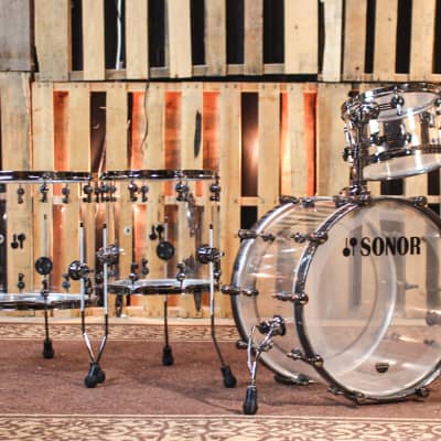 Sonor Vintage Series Rosewood Double Bass Drumset Drums | Reverb