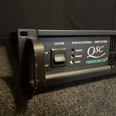 QSC Powerlight 2.0HV 2000W Professional Amplifier 2 Channel | Reverb