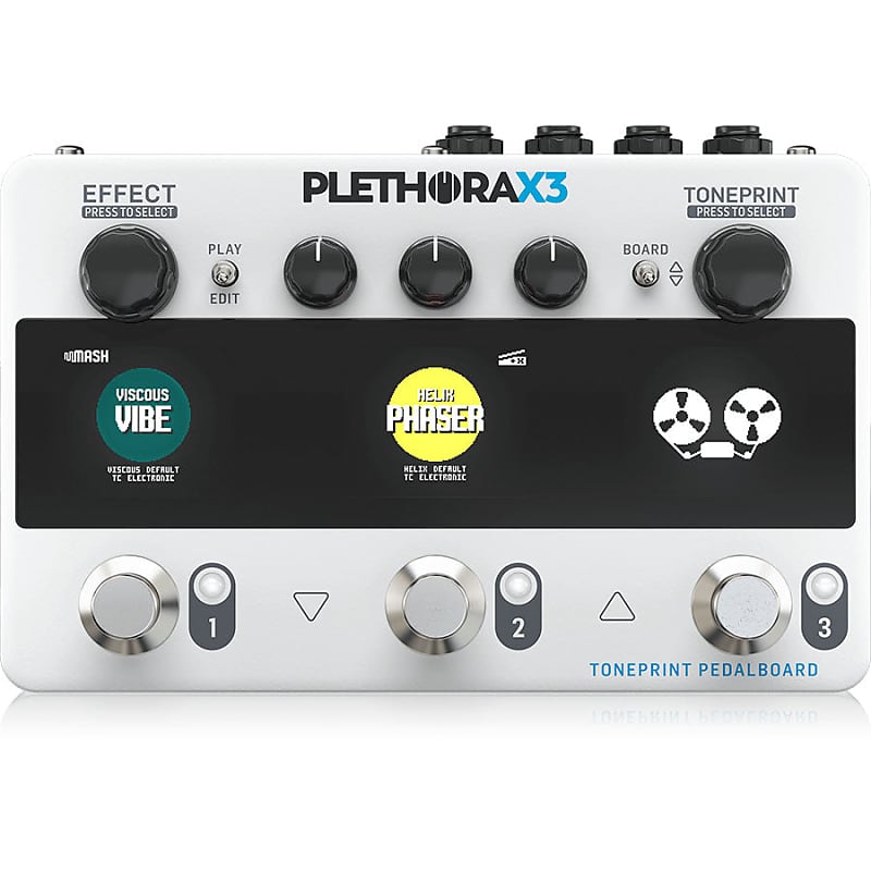 TC ELECTRONIC PLETHORA X3 TONEPRINT PEDALBOARD | Reverb