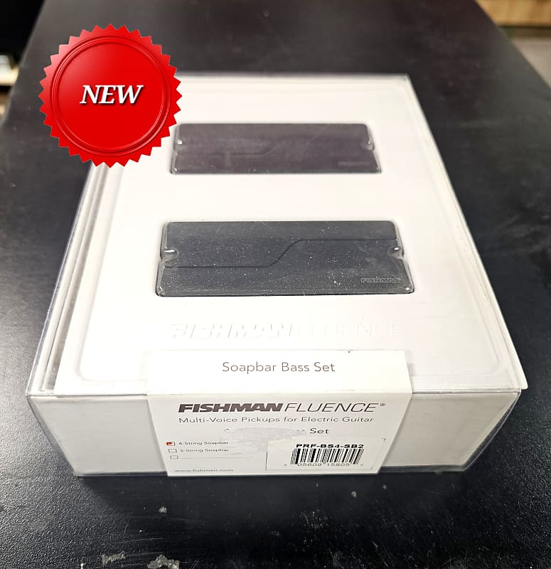 Fishman Fluence Bass 4-string Soap Bar Bass Pickup Set 2024 | Reverb