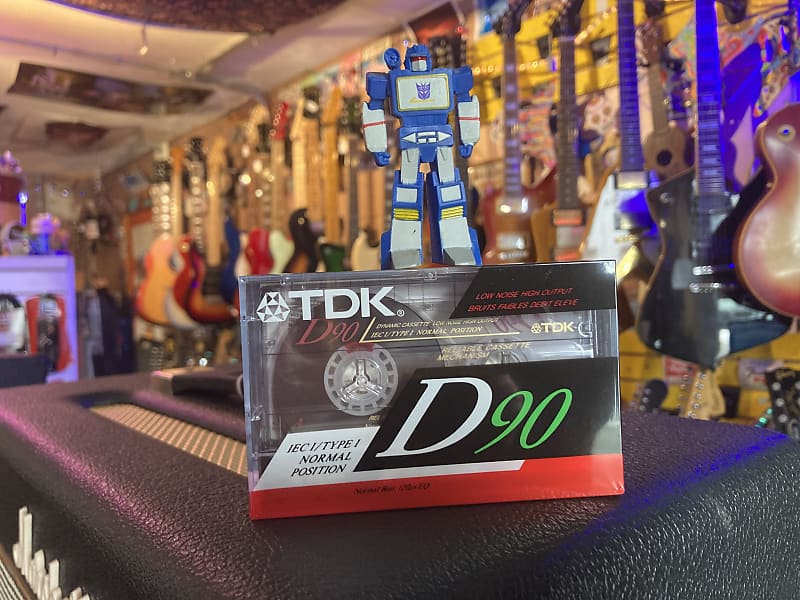 TDK D90 Blank Cassette Tape 1990s? | Reverb