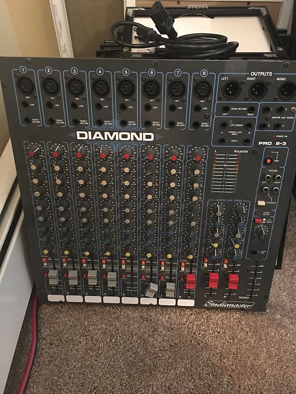 Studiomaster Mixer Diamond Pro 8-3 | Reverb