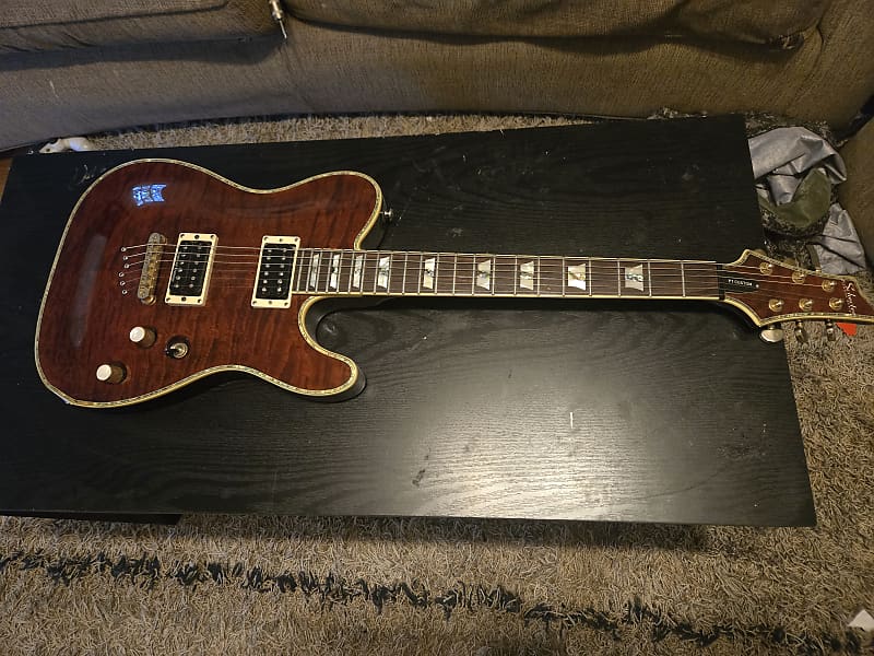 Schecter Diamond Series PT Custom 2005 - Transparent Red | Reverb