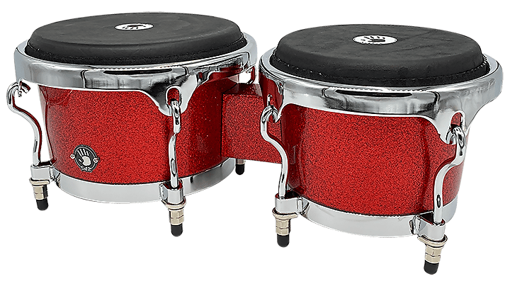 5d2 Elite Series Fiberglass Bongo - Red Glitter | Reverb