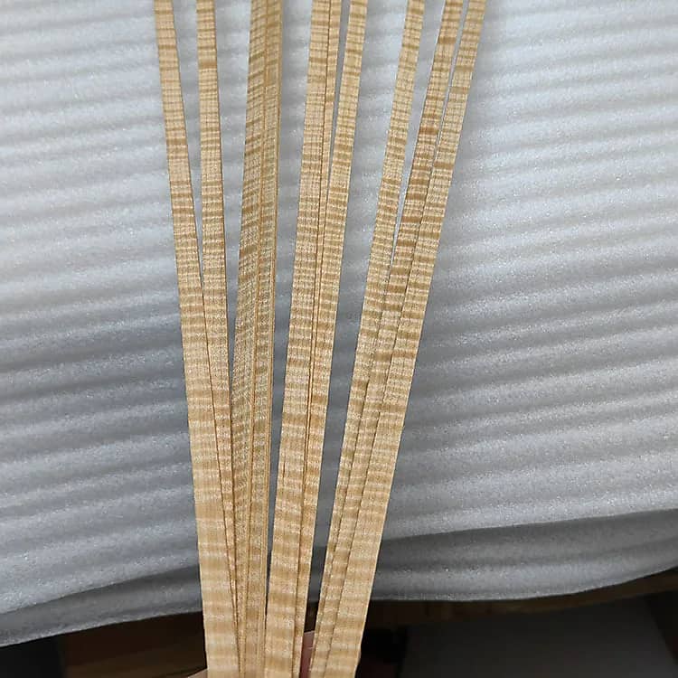 20pcs Guitar Maple Binding Purfling Strips 420x5x1.5mm | Reverb