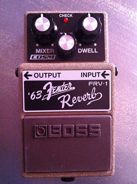 Boss FRV-1 '63 Fender Reverb 2012 Tweed | Reverb