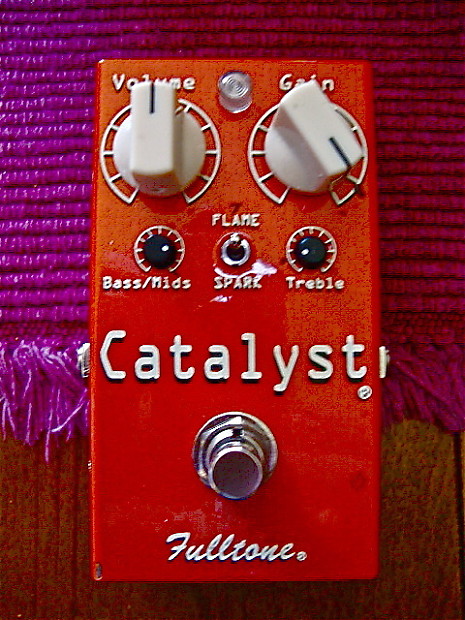 Fulltone Catalyst 2010 Red/orange | Reverb