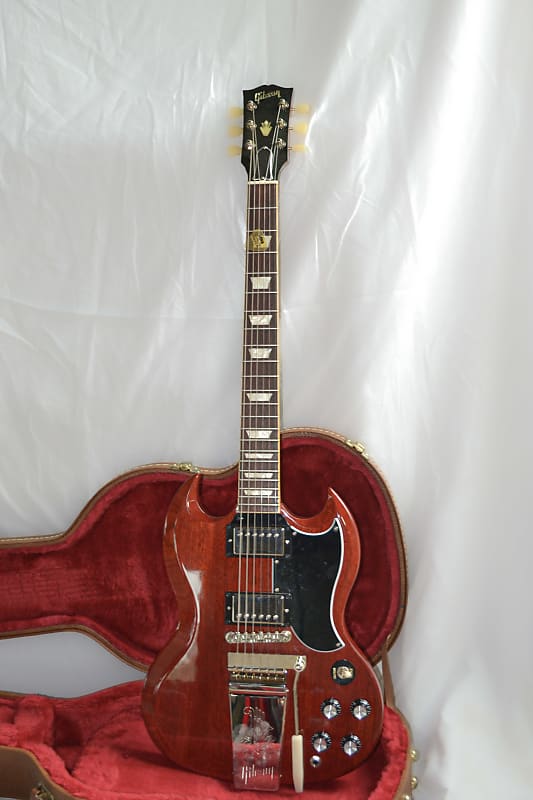 Gibson SG Tremolo 1961 - Red | Reverb