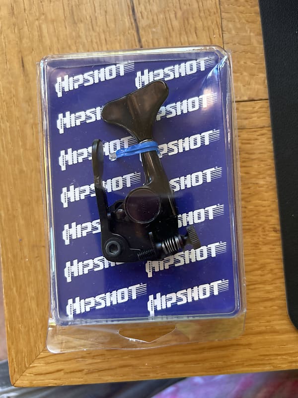 Hipshot Bass extender 2023 - Black | Reverb
