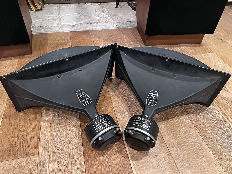 Altec 806-8A Horn Driver with a model 811b horn, one pair | Reverb