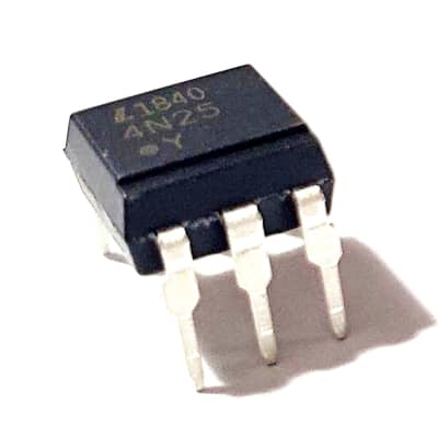4N26 Optocoupler, Phototransistor Output, with Base | Reverb