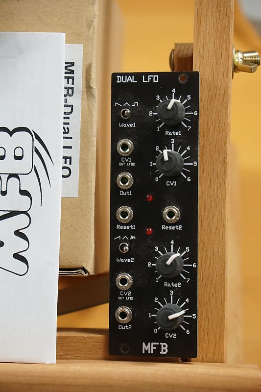 MFB Dual LFO Low Frequency Oscillator 8hp Eurorack Module | Reverb