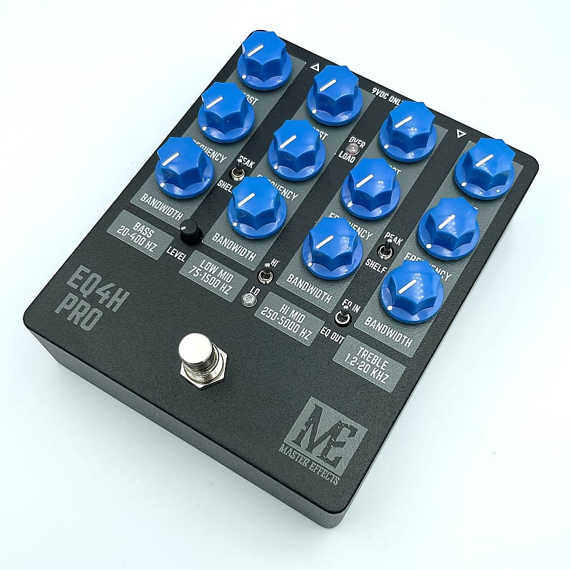 Master Effects EQ4H Furman PQ4 Parametric Equalizer pedal, | Reverb