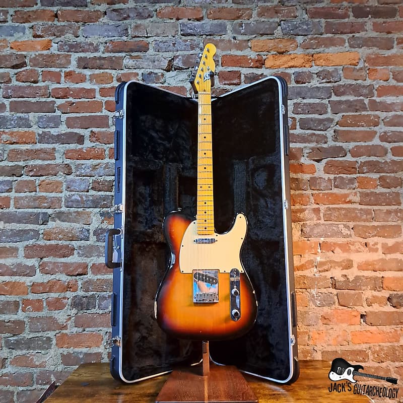 Fender USA Telecaster Partscaster w/ HSC (2000s - Sunburst) | Reverb