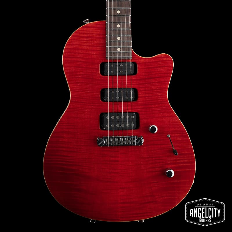 Tom Anderson Atom - Sweet & Sour Sauce Red | Reverb