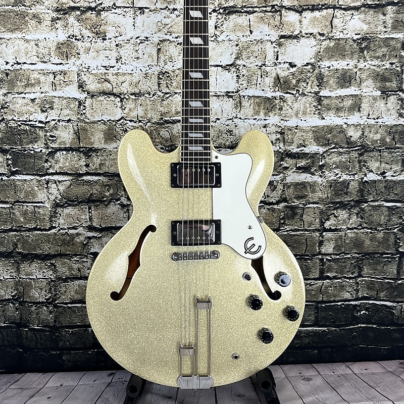 Epiphone 1995 Riviera SF Semi-Hollowbody Guitar W/Case - | Reverb