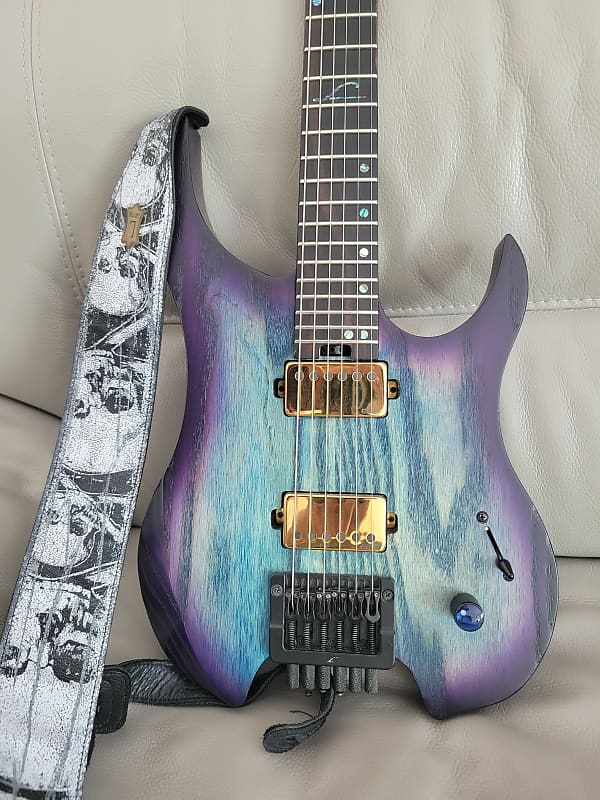 Final price drop! Legator Ghost G6P Headless Guitar Cali | Reverb