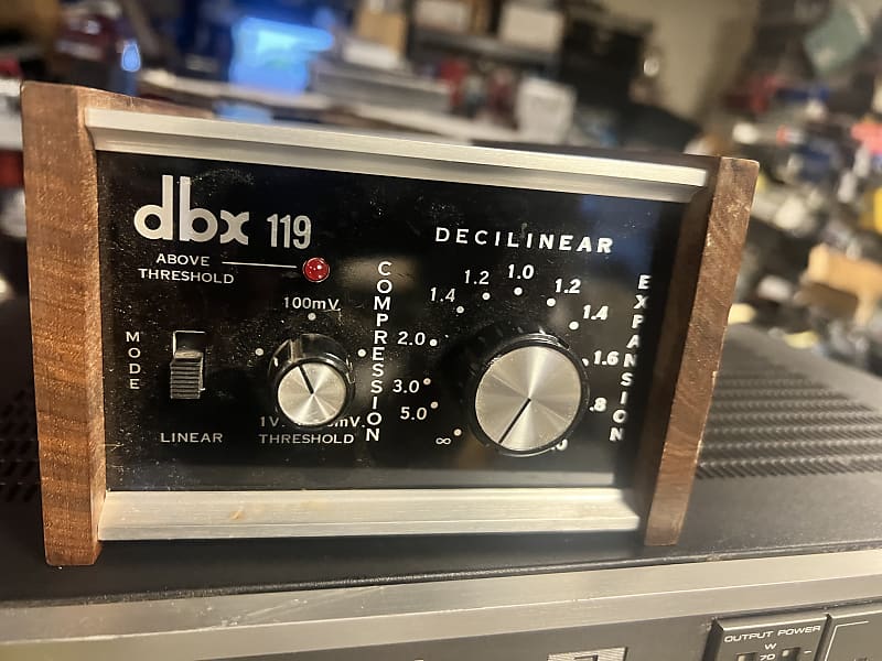 Vintage DBX 119 Compressor Dynamic Range Enhancer TESTED! | Reverb