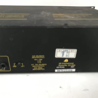 AB International Model 231 Stereo Dual Band Graphic Equalizer | Reverb