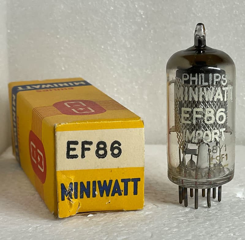 New tube Philips EF86 6267 Radio Technique | Reverb