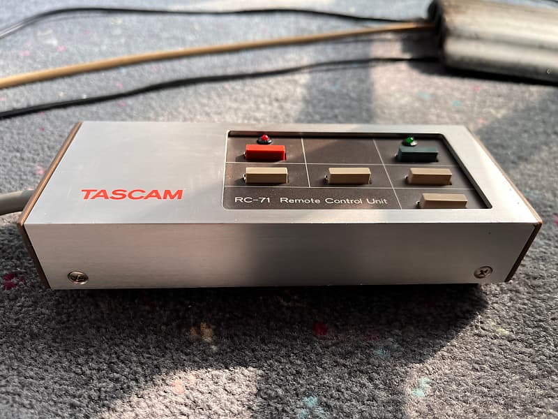 TASCAM RC-71 Remote Control - for 234 Syncaset and more | Reverb