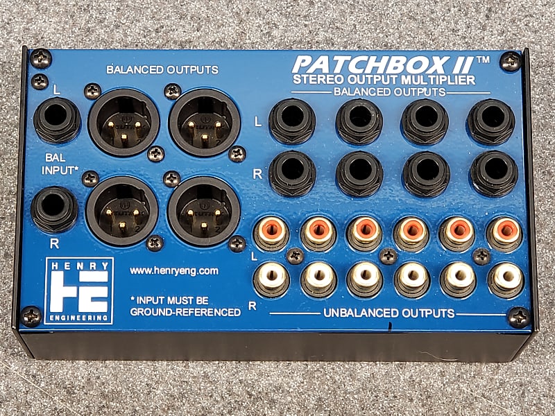 Henry Engineering Patchbox II Stereo Output Multiplier | Reverb