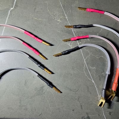 Wireworld Solstice 8 speaker terminal bi-wire jumpers | Reverb