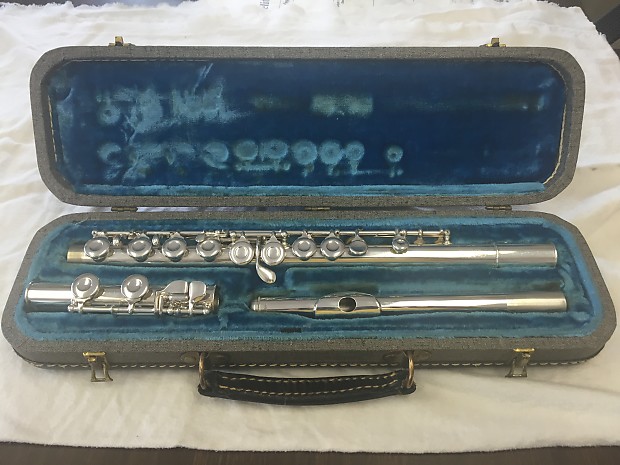 Conn Antique Flute Made c.1958 Model 6-O Solid | Reverb Canada