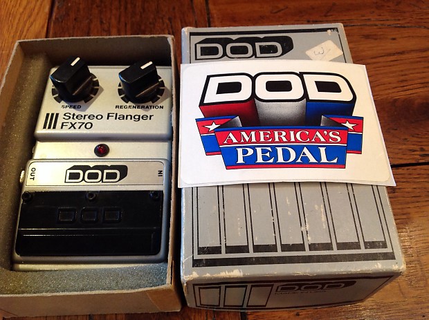 DOD Classic Flanger 1990's Black / Silver | Reverb Canada
