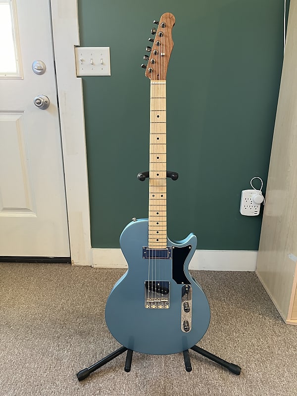 Partscaster LP Junior Tele Style 2023 - Pelham Blue | Reverb
