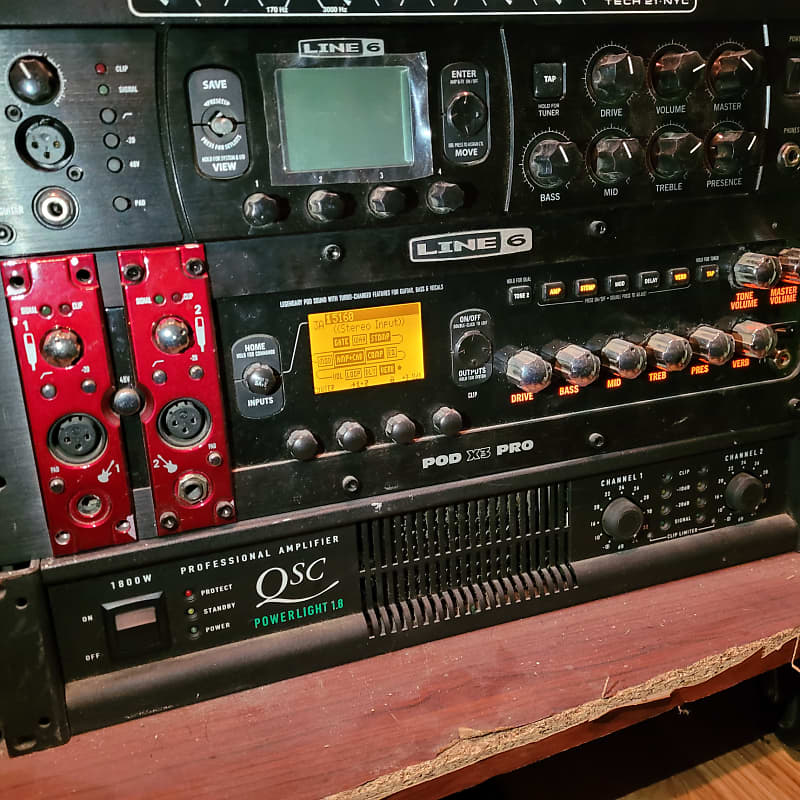 Line 6 POD x3 Pro Rackmount Multi-Effect and Amp Modeler With | Reverb