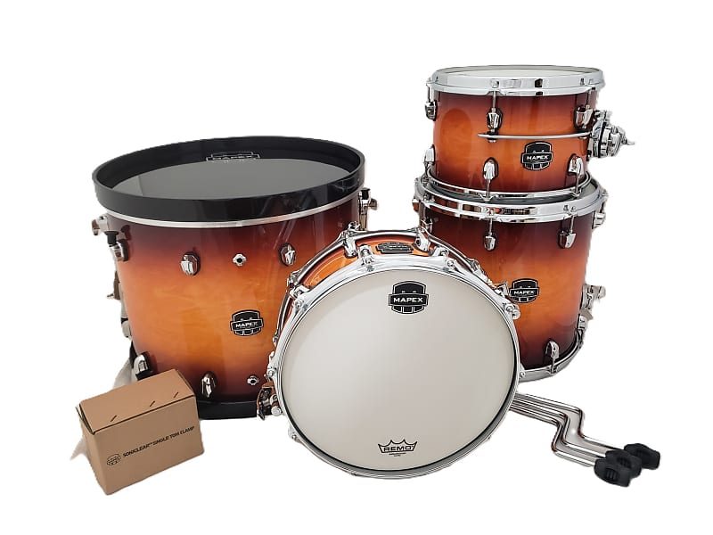 Mapex Saturn Evolution 4pc Birch/Maple Shell Pack--Exotic | Reverb