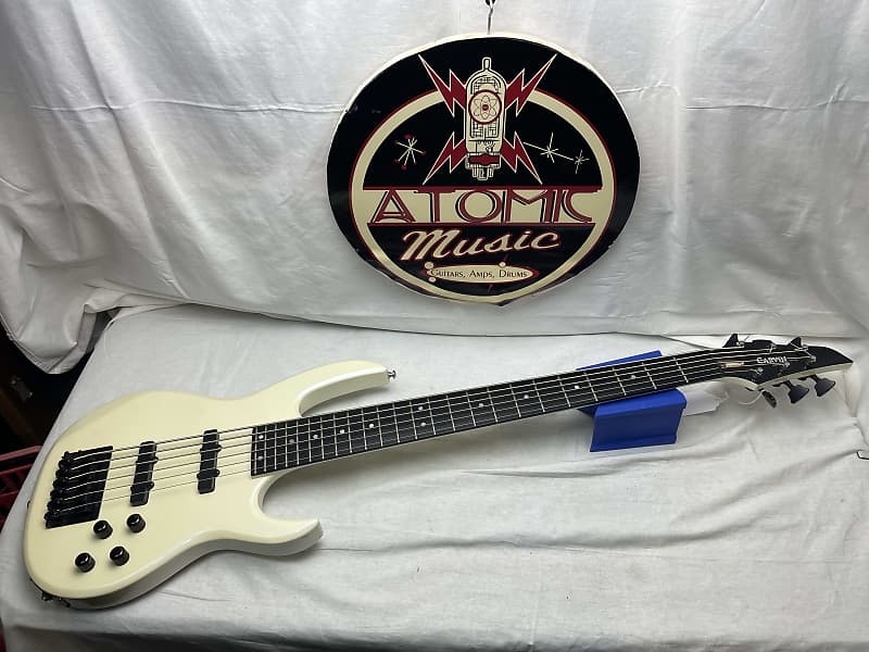 Carvin USA LB76 LB-76 6-string Bass - White | Reverb