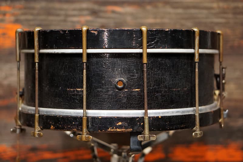 Ludwig 5x14" Thumb Rod Snare Drum - 1920s Solid Maple | Reverb Canada