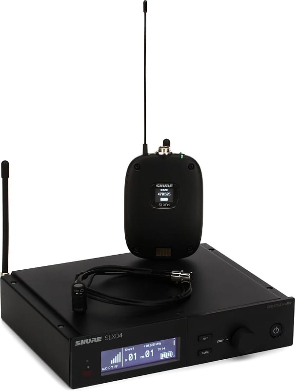 Shure SLXD14/85 Combo Wireless Microphone System with | Reverb