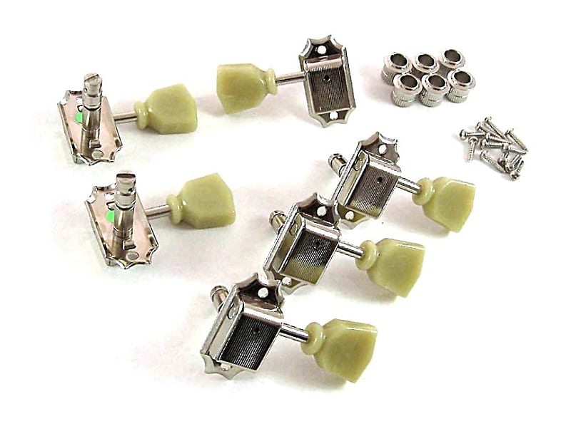 Gotoh SD90-MG Vintage Locking 3x3 Deluxe NICKEL TUNERS for | Reverb