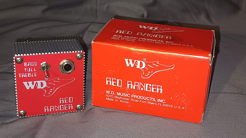WD Music Red Ringer 1980's | Reverb