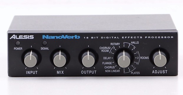 Alesis Nanoverb Multi-Effects Rack Mount Effects PD-1033 | Reverb