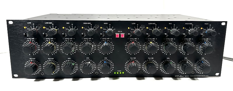 GML 2 channel mastering parametric EQ equalizer George | Reverb