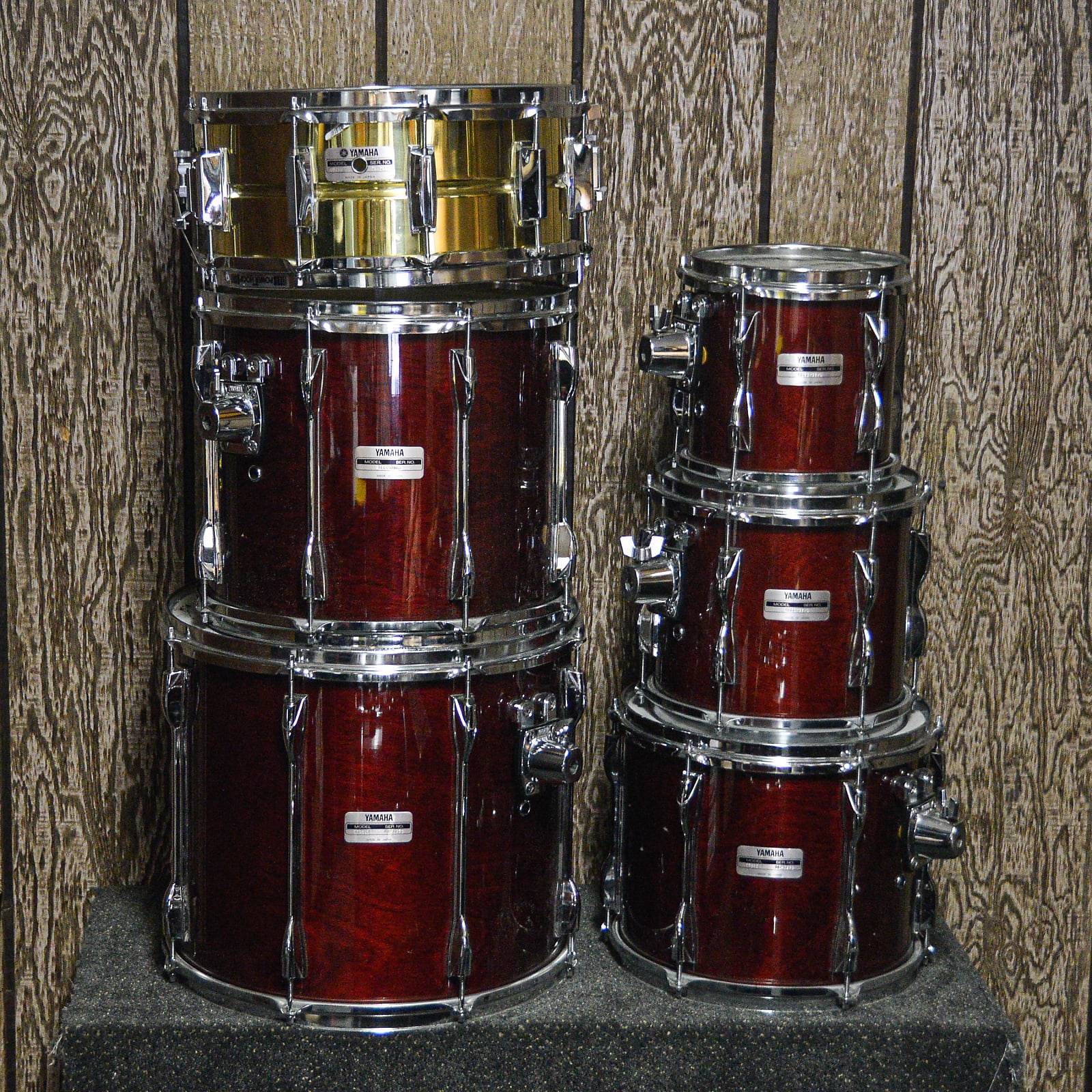 Yamaha Recording Custom 7pc Shell Pack 1992 - 2013 | Reverb