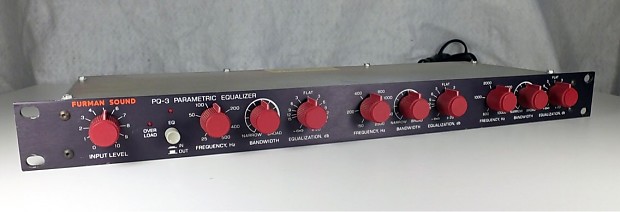 Furman Pq-3 Parametric EQ | Reverb