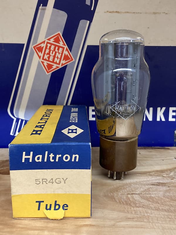 5R4GY Haltron, true NOS/NIB, tests perfect | Reverb