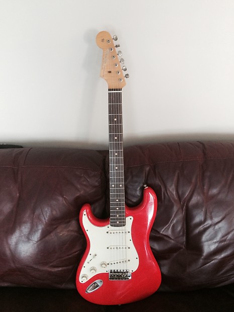 MJT Strat 2014 Fiesta Red | Reverb