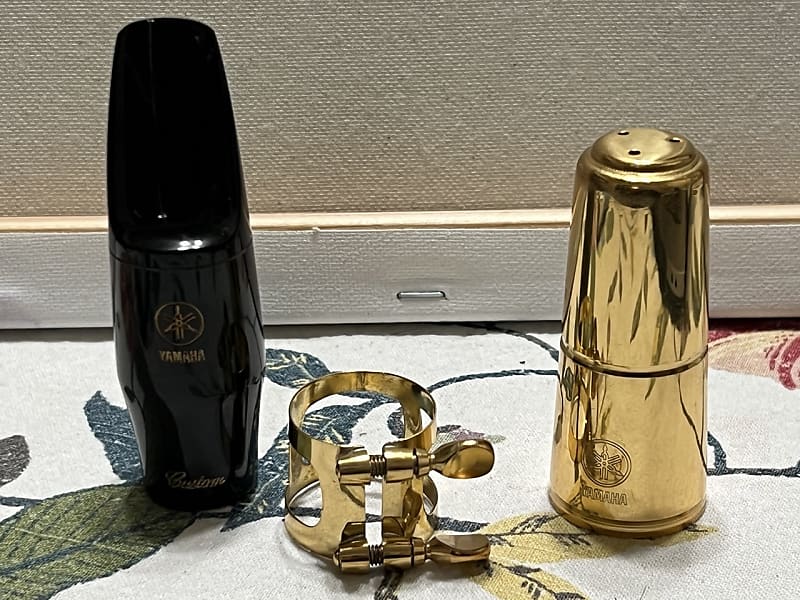 Yamaha 4CM Custom Hard Rubber Alto Saxophone Mouthpiece | Reverb