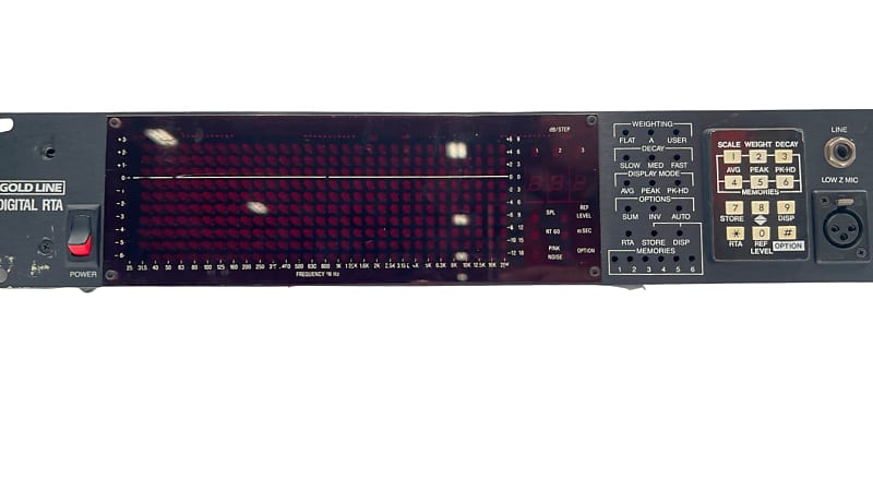 Gold Line Digital RTA Model ASA 30 Spectrum Analyzer | Reverb