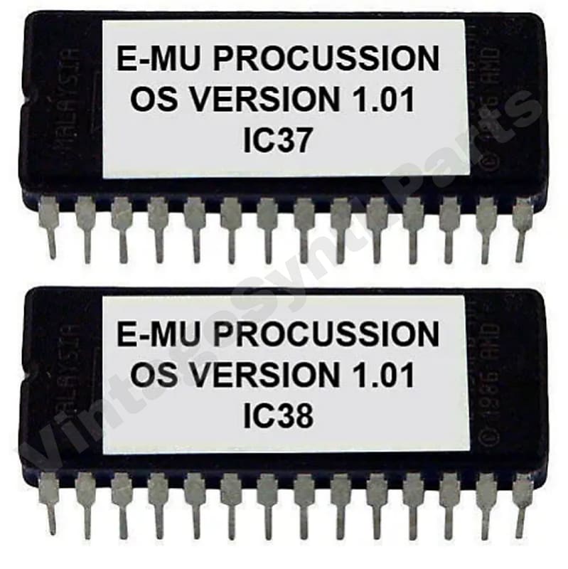 E-mu Procussion OS v1.01 EPROM Firmware ROM Chips Ic EMU | Reverb UK