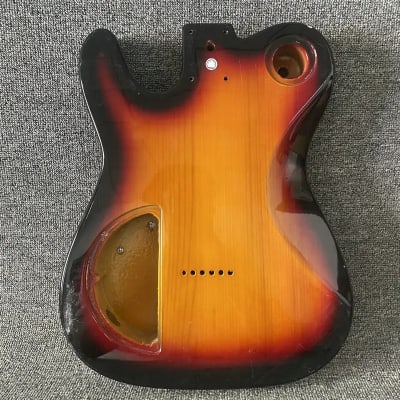 Telecaster Tele Style Guitar Tobacco Burst Finish Body DIY | Reverb