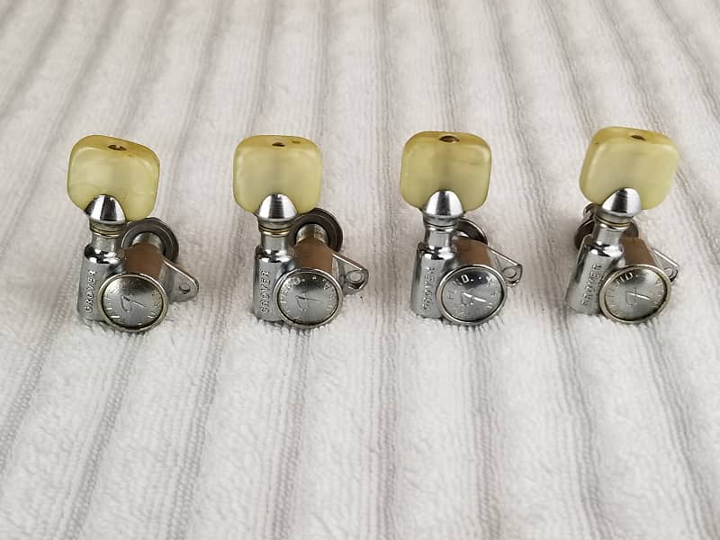 1960s Fender Coronado Grover Tuner With Pearl Button (1pc) | Reverb