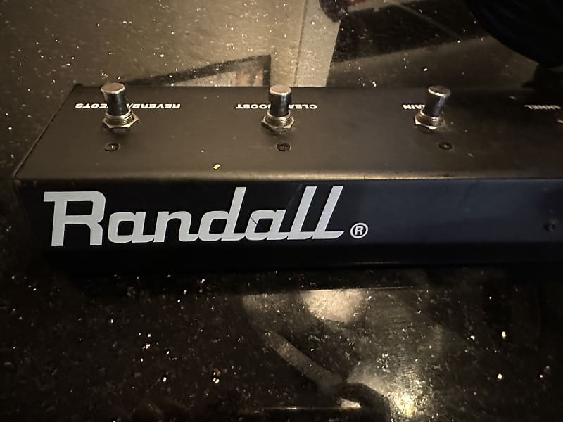 Randall Footswitch for Rm 100 tube model | Reverb