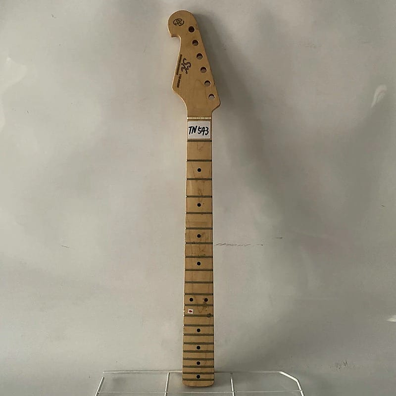 Lefty Strat Style Guitar Maple Wood Neck, 21 Frets Fretboard | Reverb